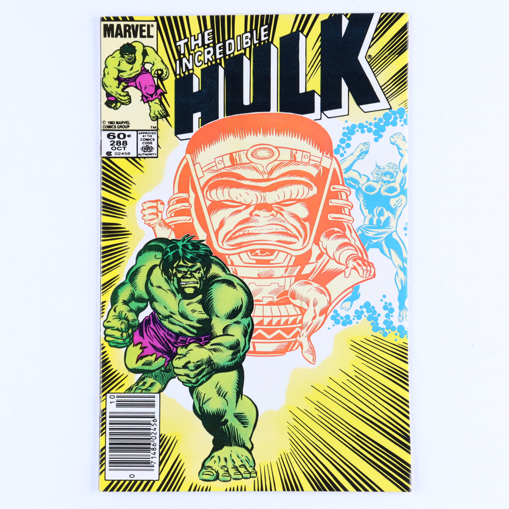 1983 "The Incredible Hulk" Issue #288 Marvel Comic Book | Pristine Auction