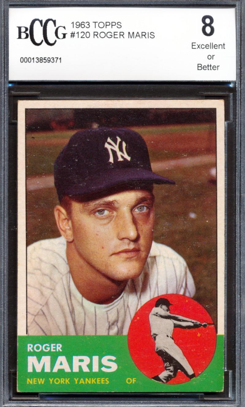 Roger Maris 1963 Topps #120 (BCCG 8) | Pristine Auction