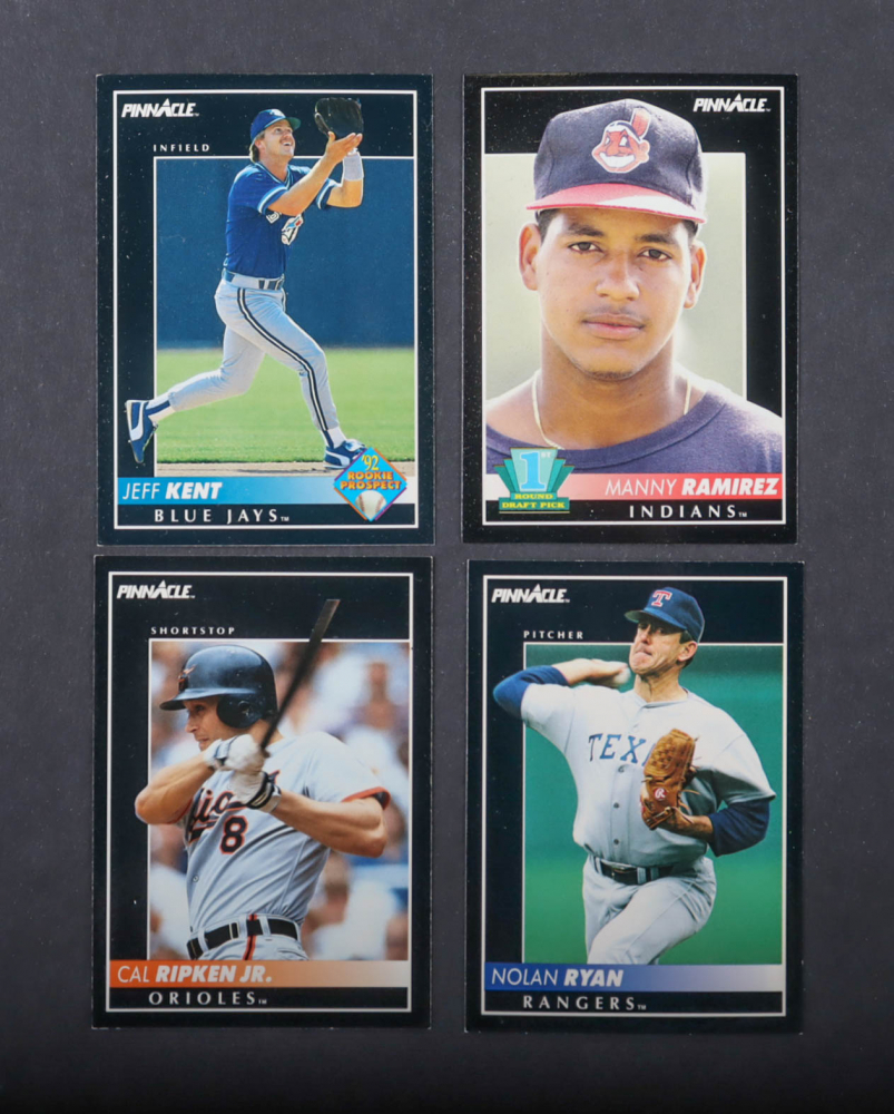 1992 Pinnacle Baseball Complete Set of (620) Cards with Manny Ramirez ...