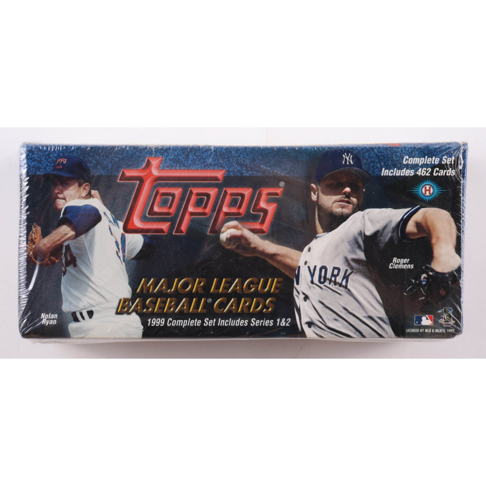 1999 Topps Baseball Complete Set of (462) Cards with Mark McGwire #220 ...