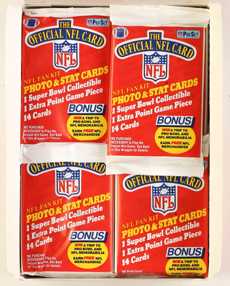 1989 Pro Set Series 2 Football Wax Box with (36) Packs | Pristine Auction