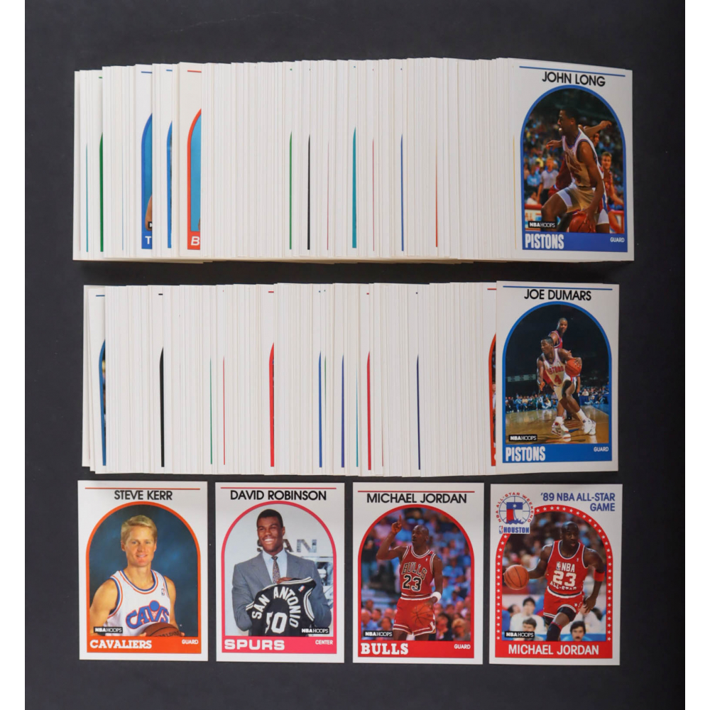1989-90 Hoops Basketball Complete Set of (360) Cards with Michael ...