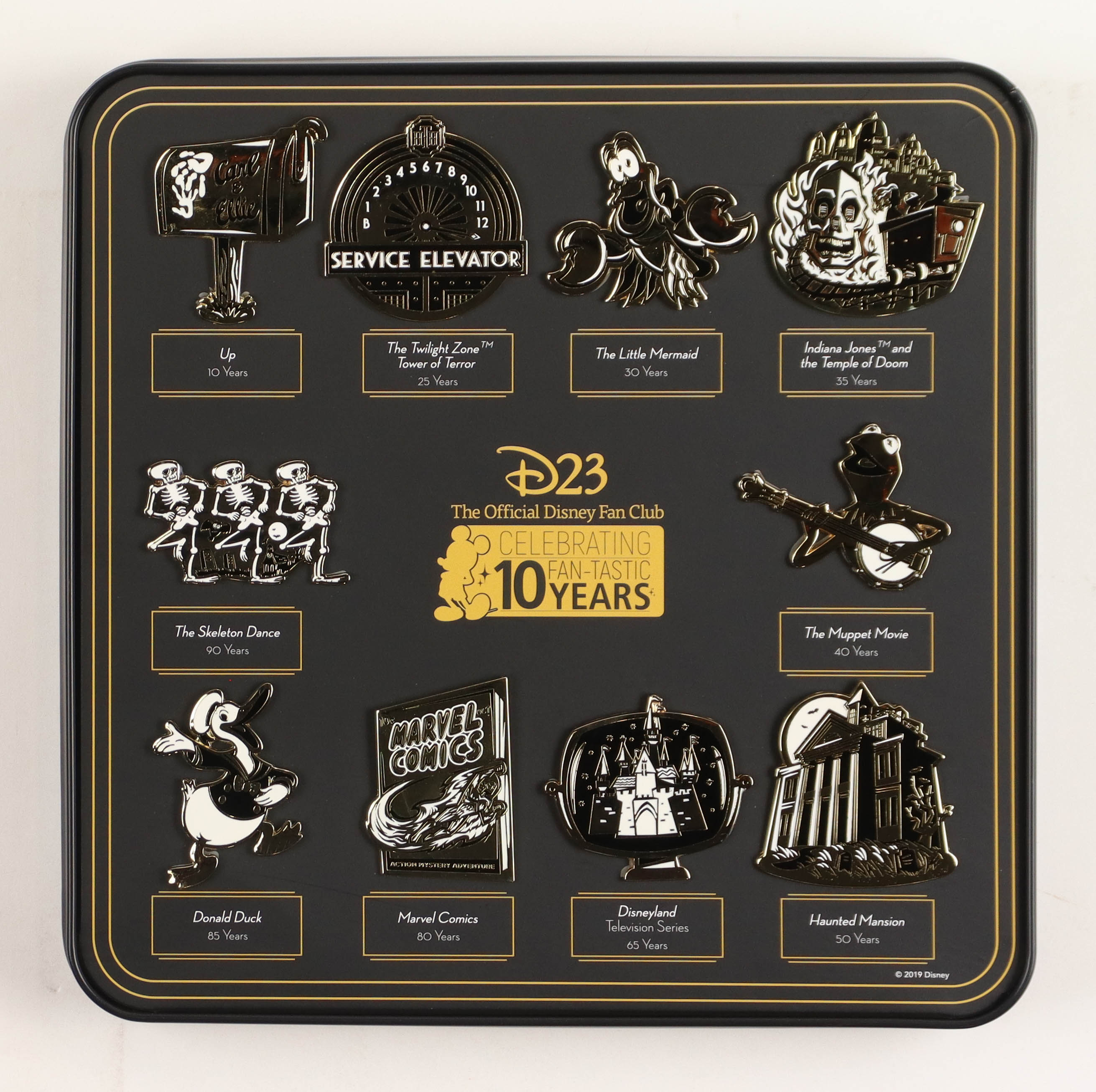 D23 The Official Disney Fan Club 10th Anniversary Complete Set of (10 ...