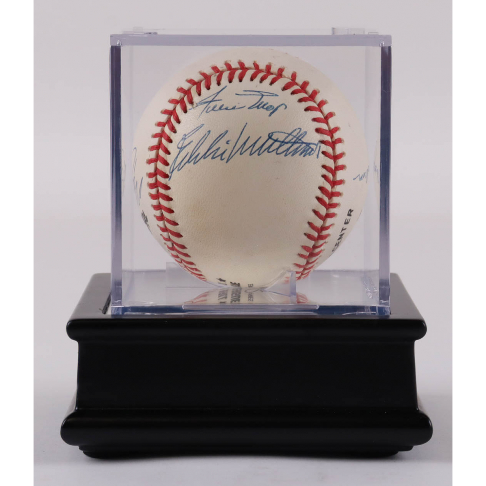 "500 Home Run Club" ONL Baseball Signed by (6) with Hank Aaron, Willie ...