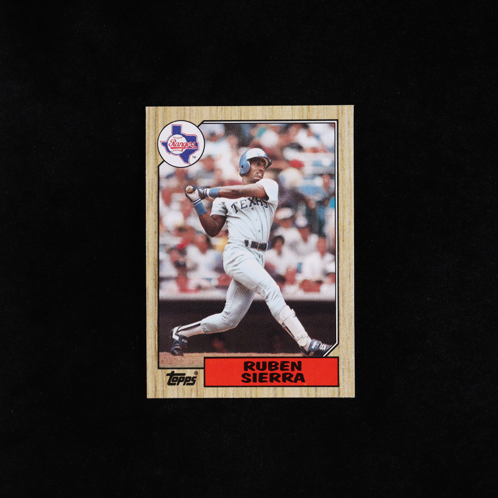Ruben Sierra 1987 Topps #261 RC | Pristine Auction