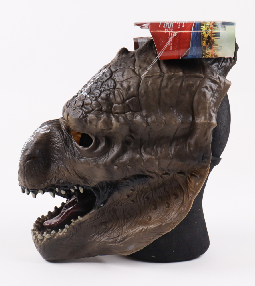 Motokuni Nakagawa & Tsutomu Kitagawa Signed Godzilla Mask (JSA ...