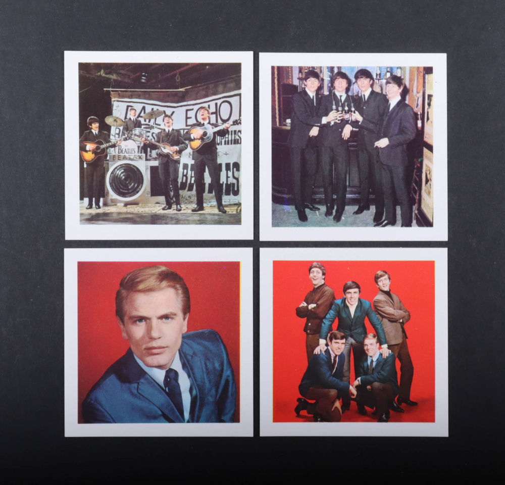 1964 Mister Softee "Top 10 Pop Stars" Complete Set of (12) Cards with ...