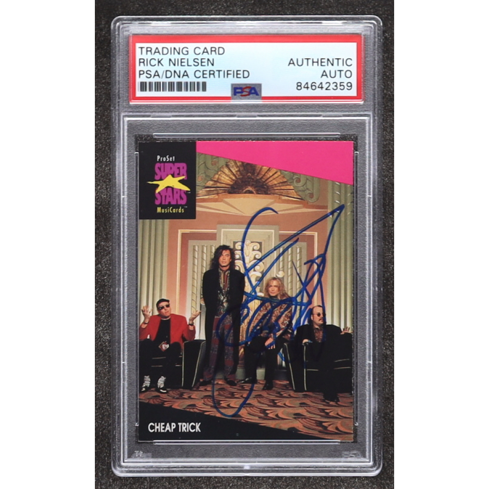 Rick Nielsen Signed Trading Card (PSA) | Pristine Auction