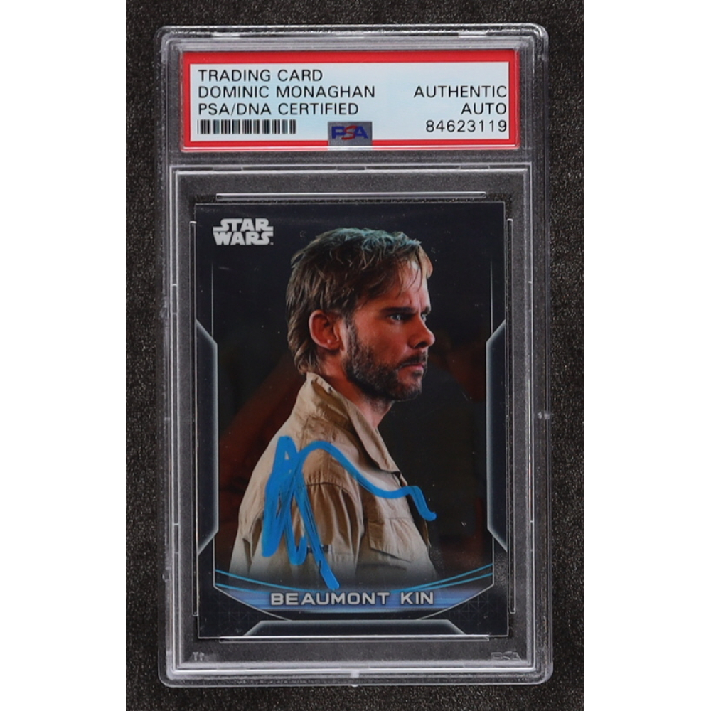 Dominic Monaghan Signed 2020 Star Wars Chrome Perspectives Resistance ...