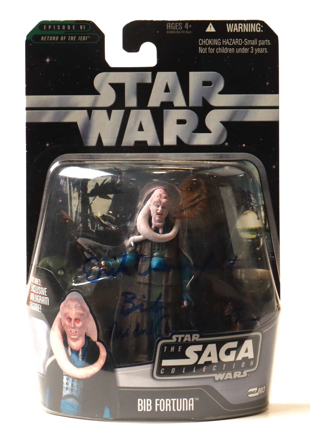 Michael Carter & Erik Bauersfeld Signed 2006 "Star Wars: The Saga ...