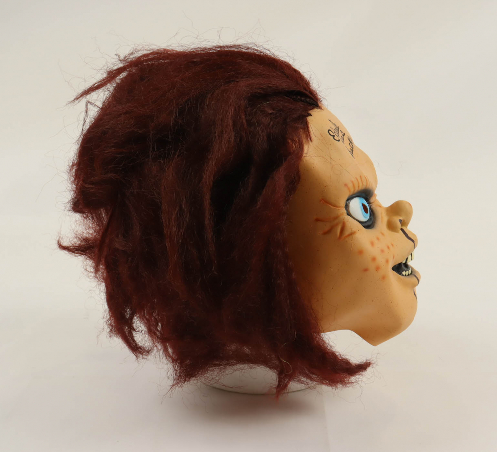 Ed Gale Signed "Child's Play" Chucky Mask Inscribed "as Chucky" (PSA ...