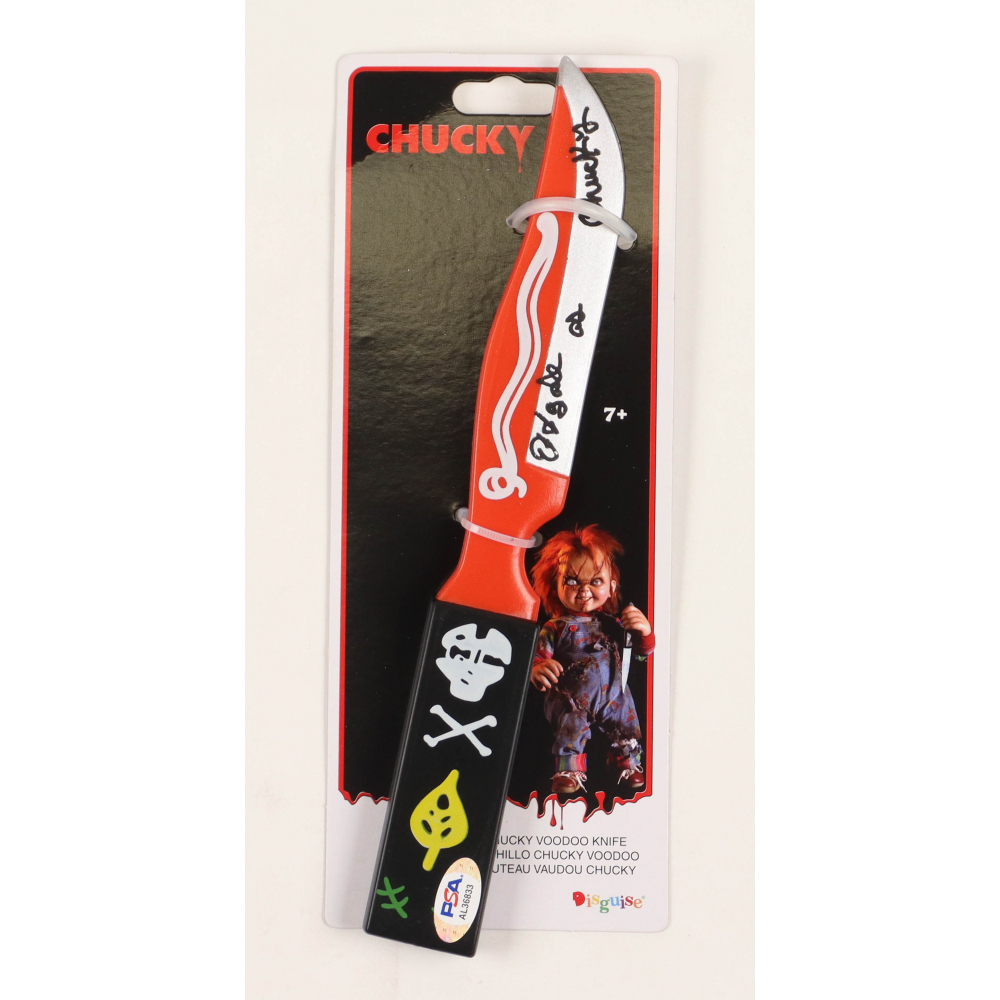 Ed Gale Signed "Child's Play" Replica Knife Inscribed "as Chucky" (PSA ...