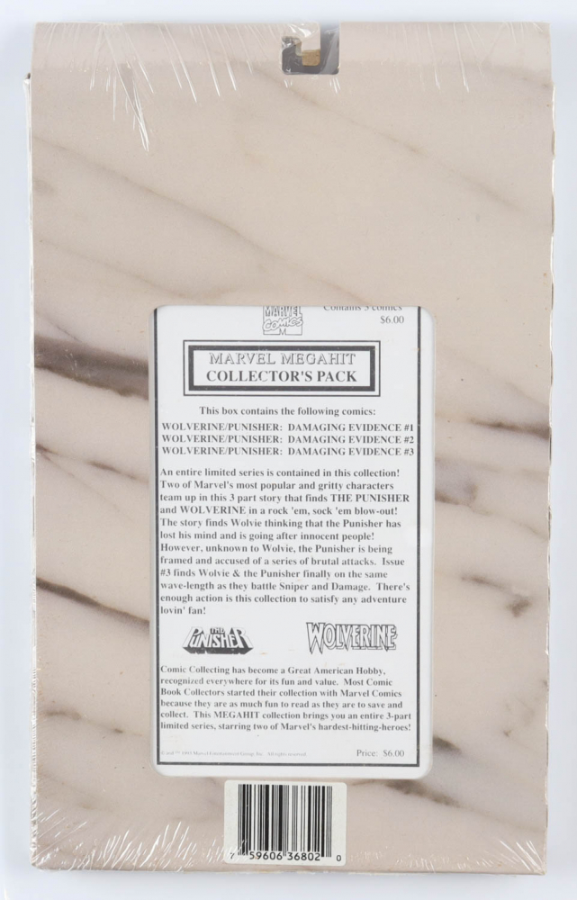 1993 "Wolverine and The Punisher: Damaging Evidence" Marvel Comic Book ...