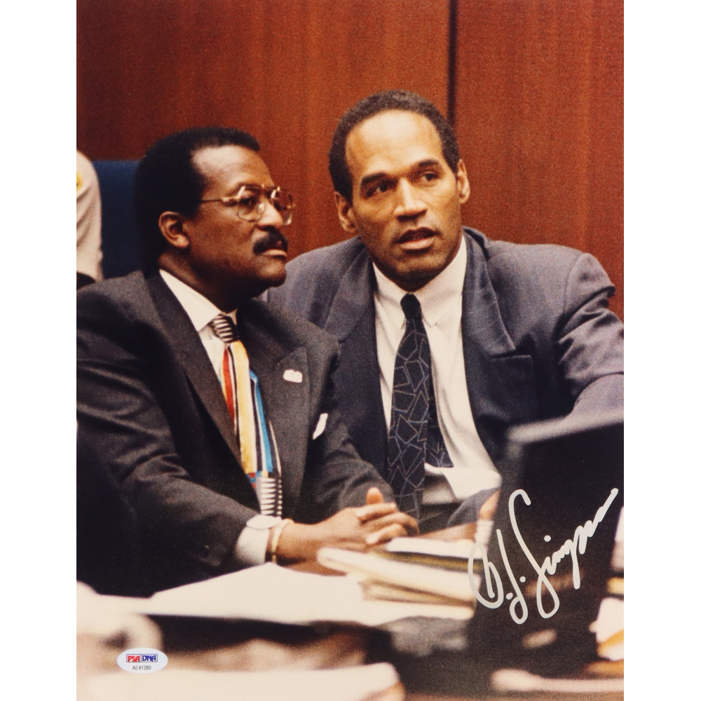 O. J. Simpson Signed 11x14 Photo (PSA) | Pristine Auction