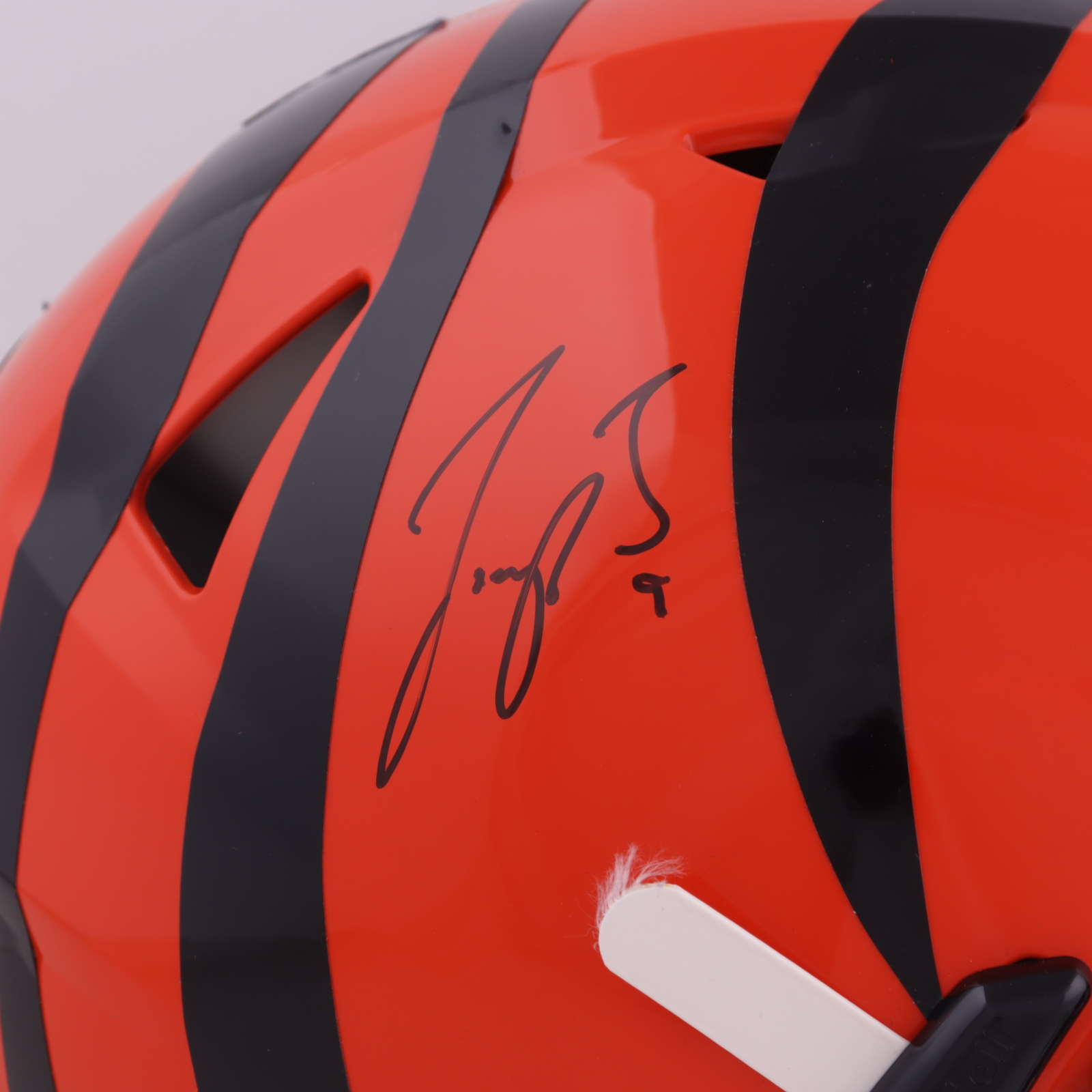 Joe Burrow Signed Bengals Full-Size Authentic On-Field SpeedFlex Helmet ...