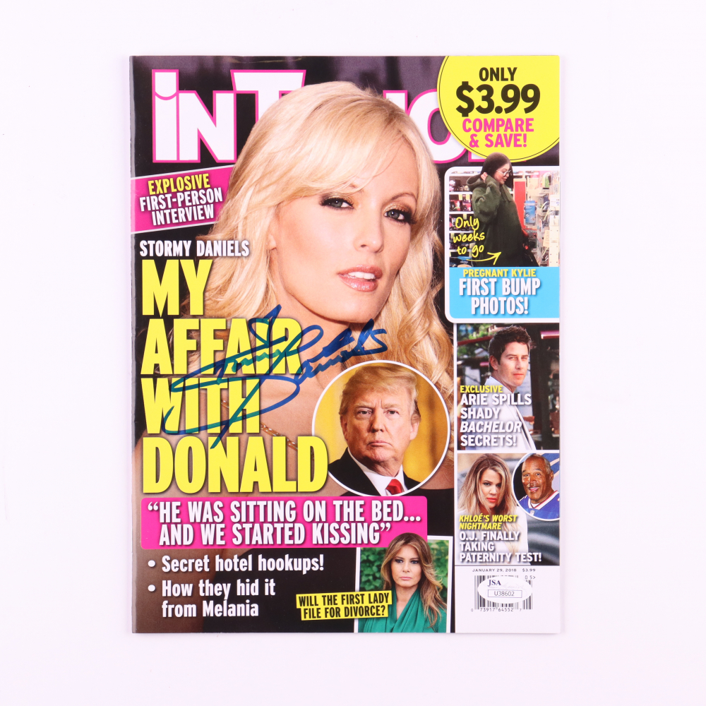 Stormy Daniels Signed 2019 In Touch Magazine (JSA) | Pristine Auction