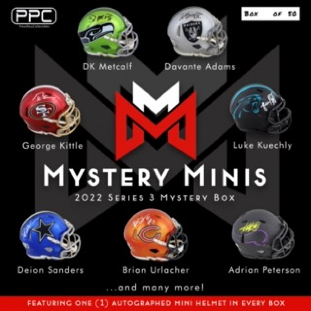 Press Pass Collectibles 2022 Mystery Mini Helmet Mystery Box – Series 3 ...