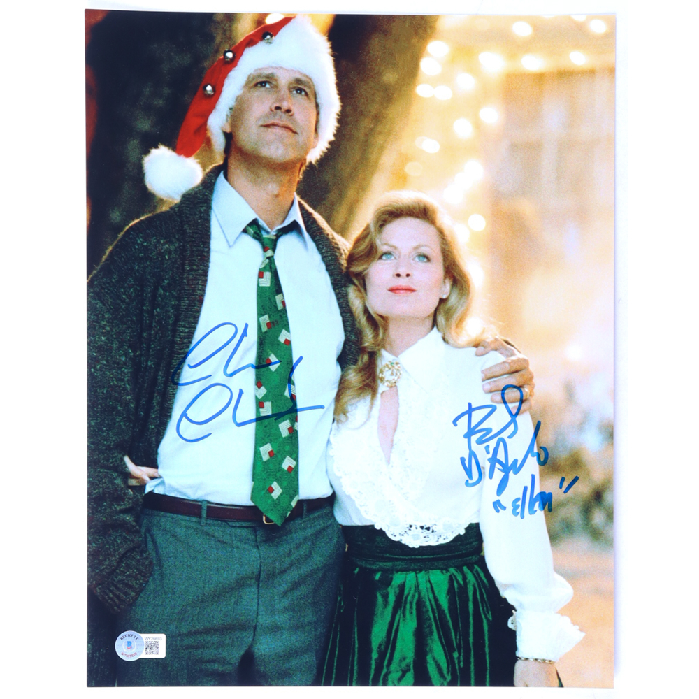 Chevy Chase & Beverly D'Angelo Signed "National Lampoon's Christmas ...