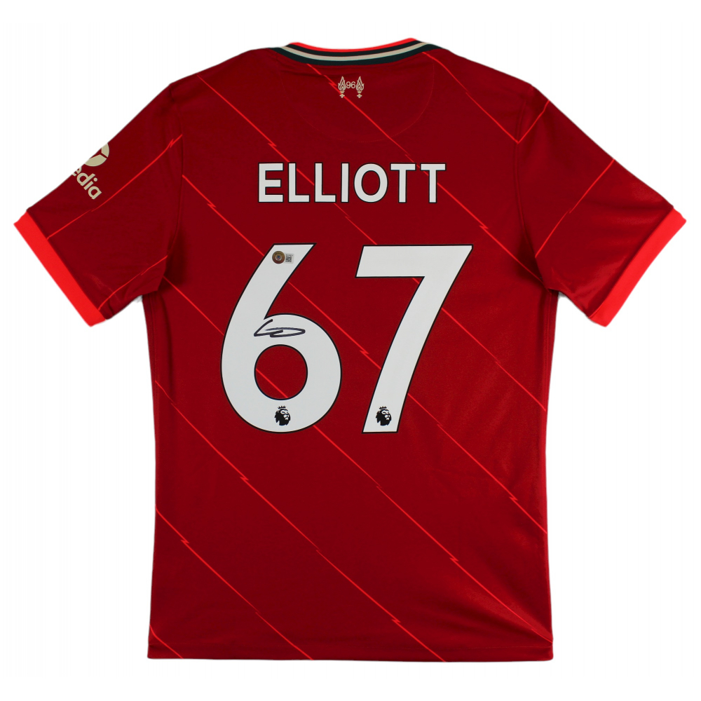 Harvey Elliott Signed Nike Liverpool Jersey (Beckett) | Pristine Auction