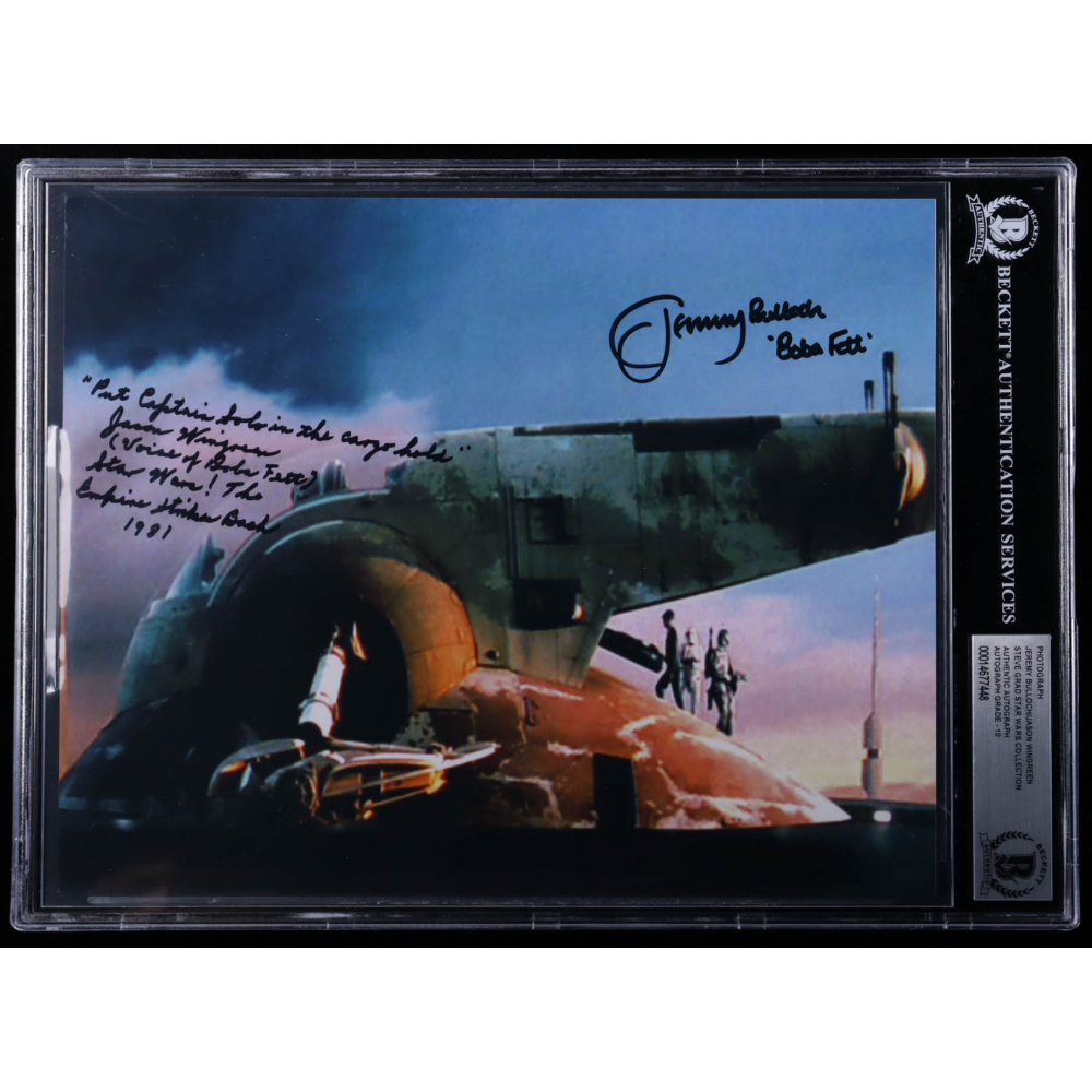 Jeremy Bulloch & Jason Wingreen Signed "Star Wars: Episode V- The ...