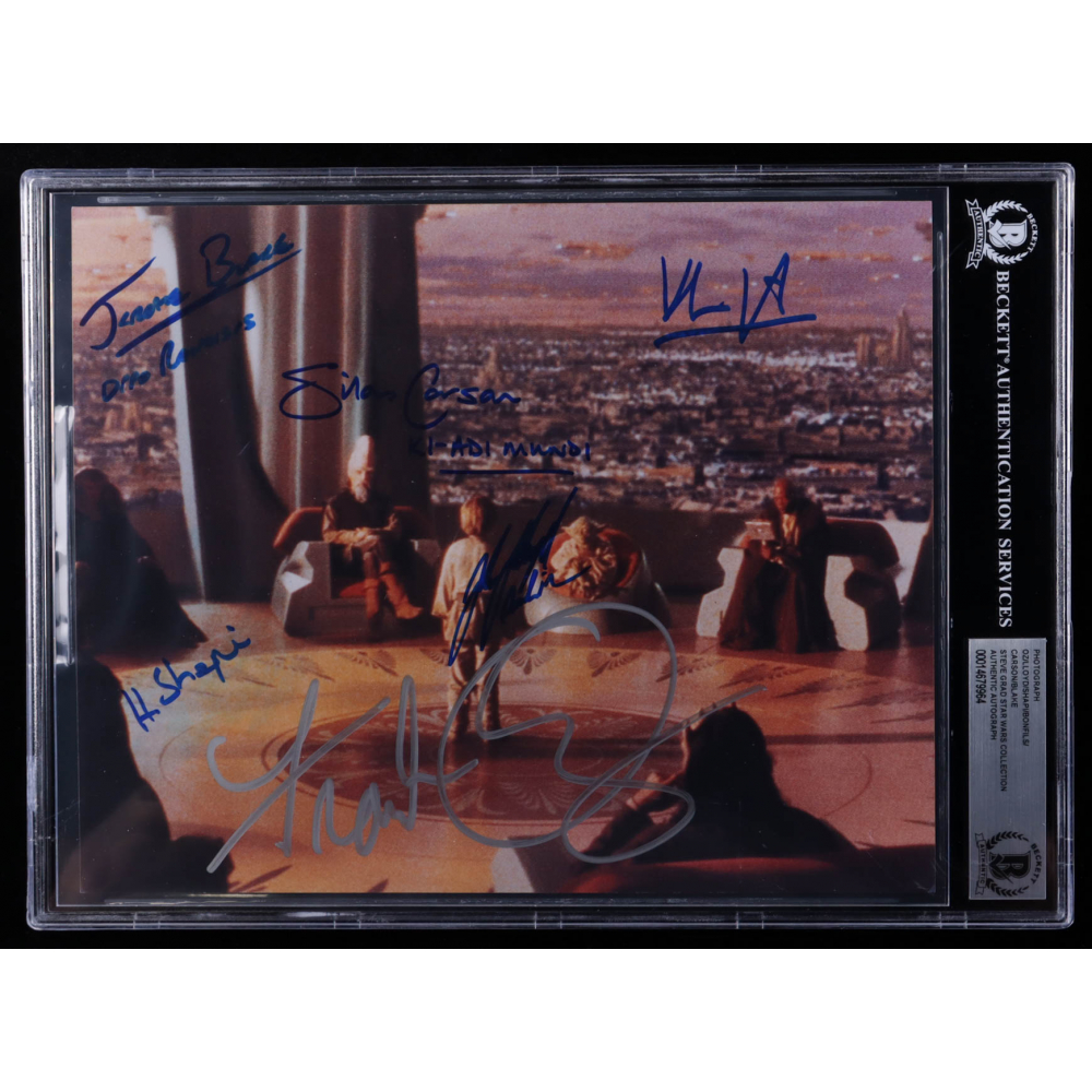 "Star Wars: Episode I- The Phantom Menace" 8x10 Photo Signed and ...