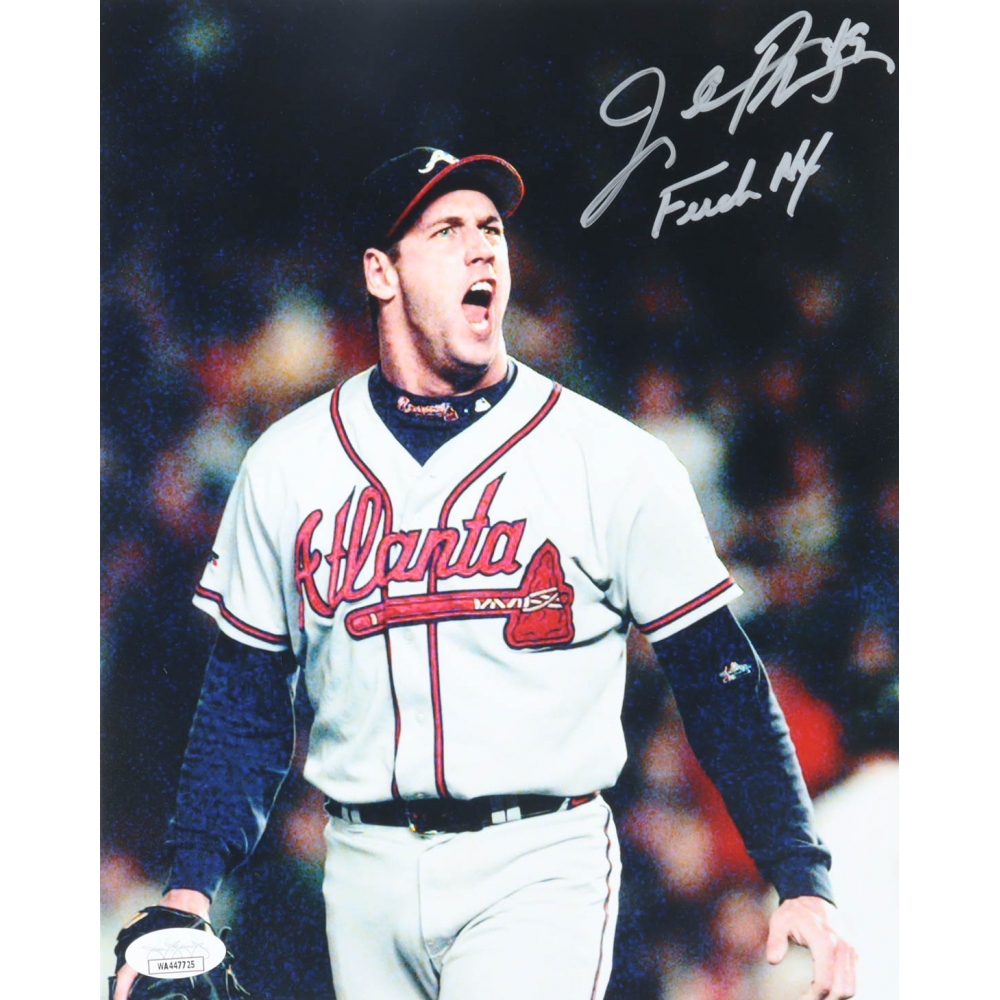 John Rocker Signed 8x10 Braves Photo Inscribed "F*** NY" (JSA ...
