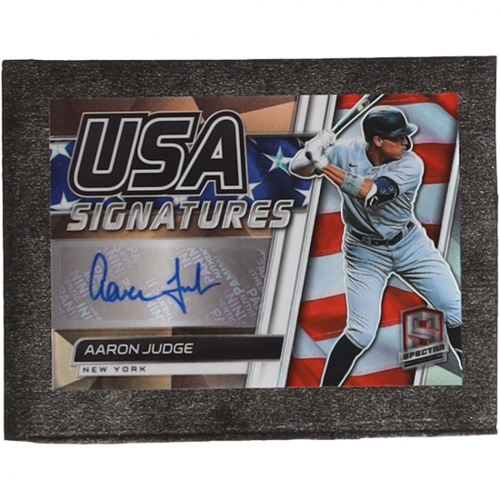 Aaron Judge 2021 Panini Spectra USA Signatures #1 | Pristine Auction