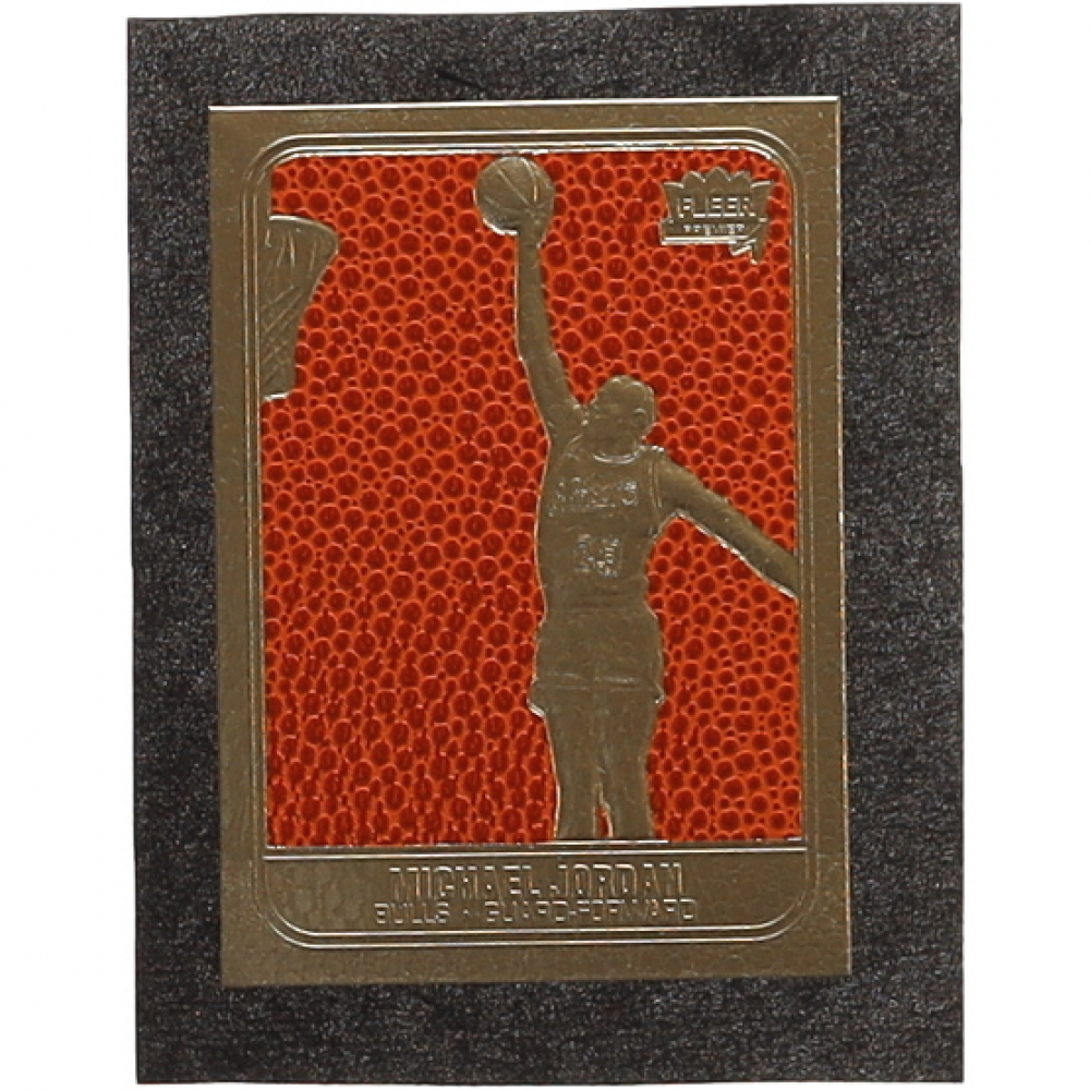 Michael Jordan 1997 Fleer 23KT Gold Trading Card #2,367 | Pristine Auction