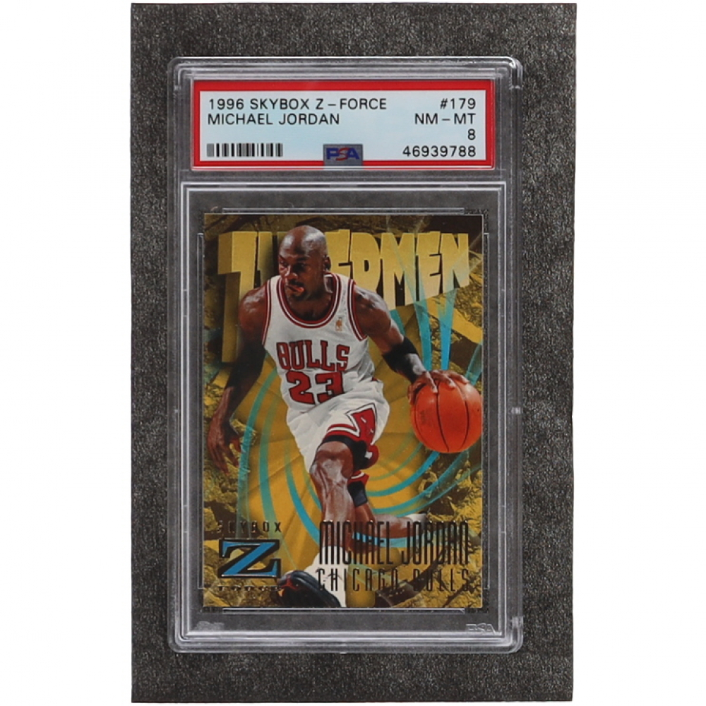 Michael Jordan 1996-97 Z-Force #179 ZUP (PSA 8) | Pristine Auction
