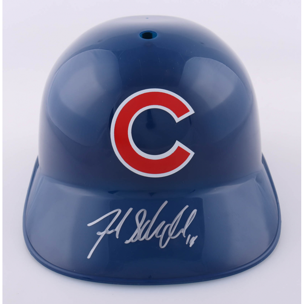 Frank Schwindel Signed Cubs Full-Size Batting Helmet (Schwartz ...