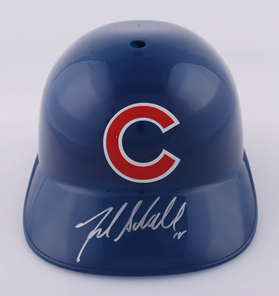 Frank Schwindel Signed Cubs Full-Size Batting Helmet (Schwartz ...