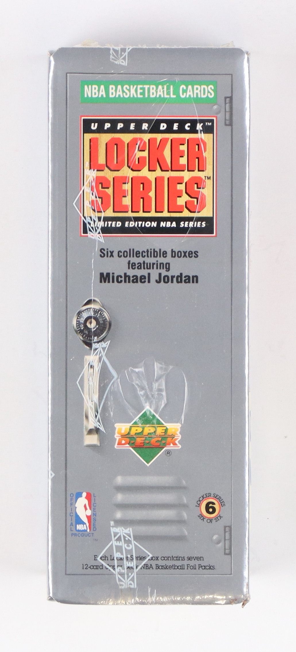 1991 Upper Deck NBA Michael Jordan Locker Series 6 Box with (7) Packs ...
