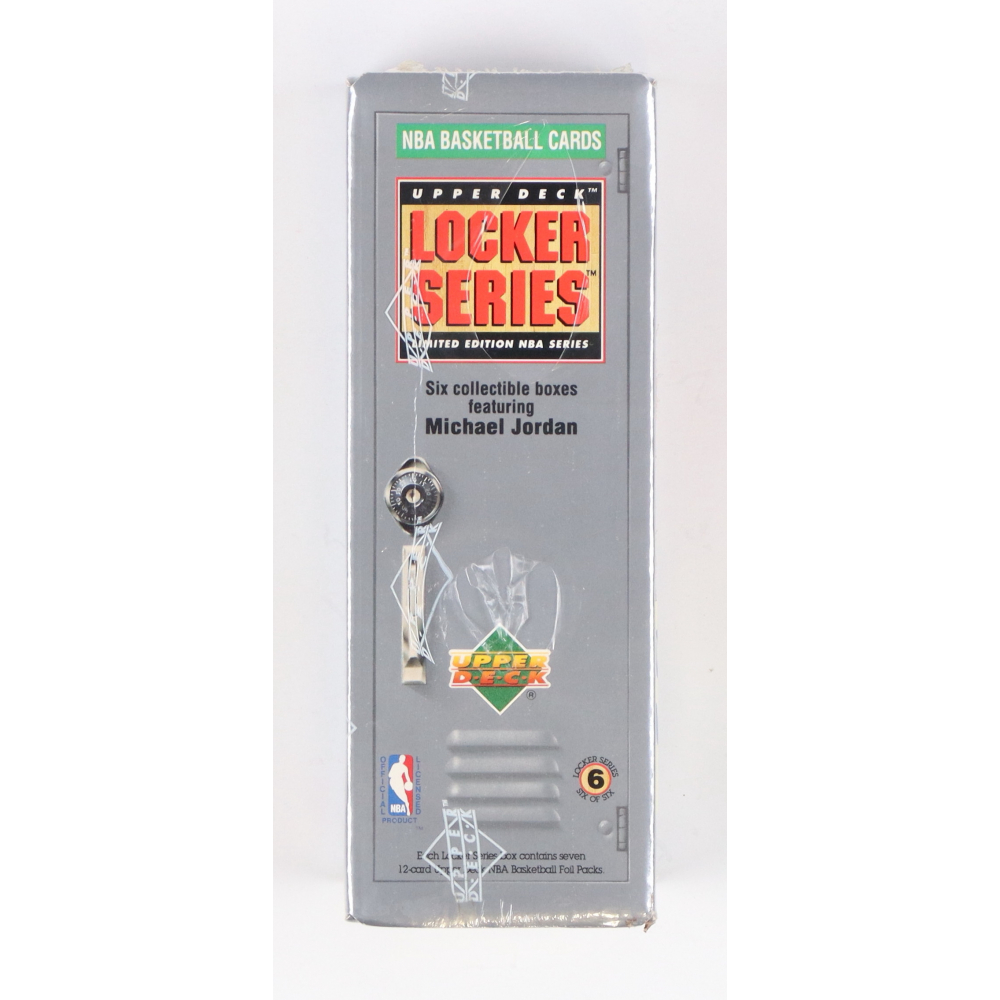 1991 Upper Deck NBA Michael Jordan Locker Series 6 Box with (7) Packs ...