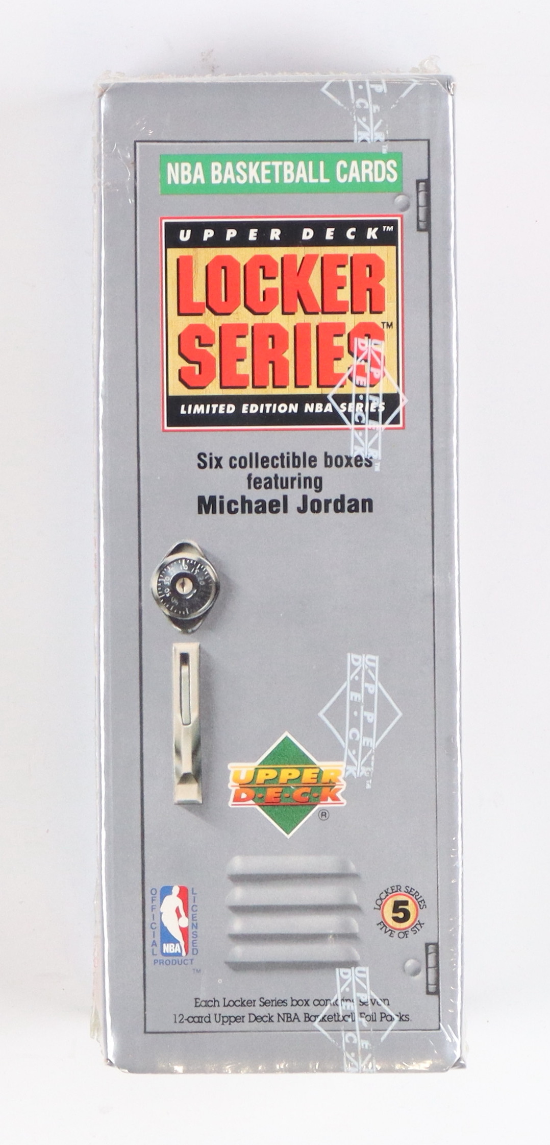 1991 Upper Deck NBA Michael Jordan Locker Series 5 Box with (7) Packs ...