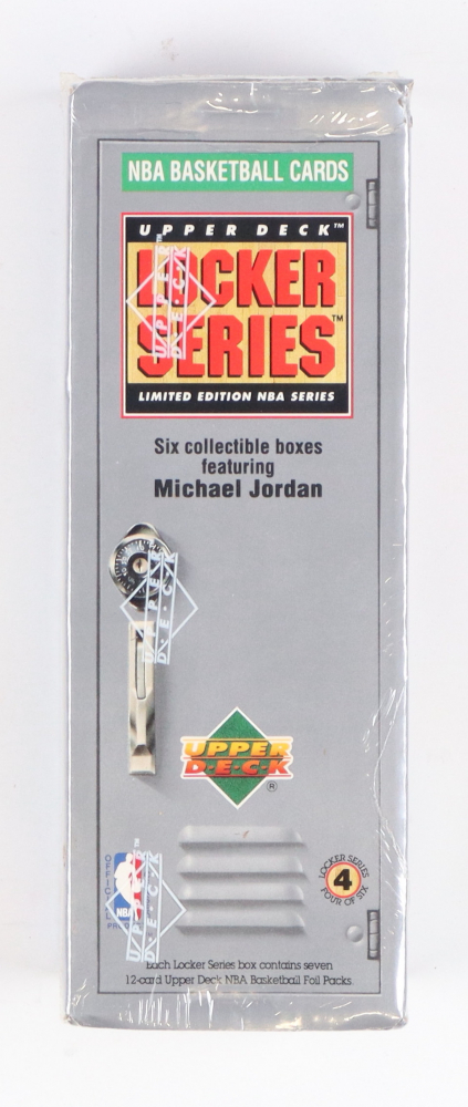 1991 Upper Deck NBA Michael Jordan Locker Series 4 Box with (7) Packs ...