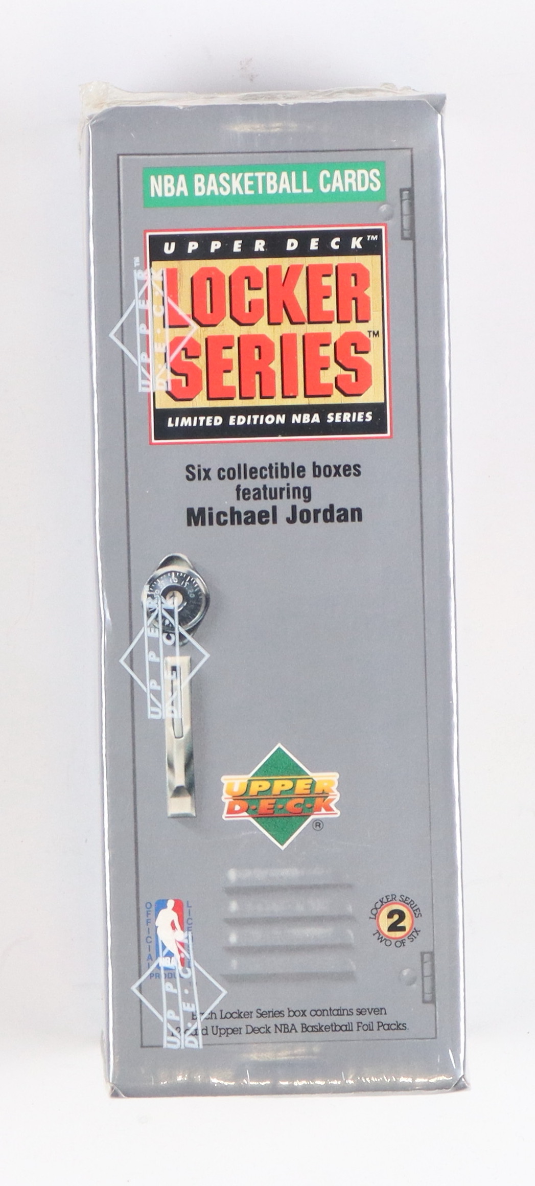 1991 Upper Deck NBA Michael Jordan Locker Series 2 Box with (7) Packs ...
