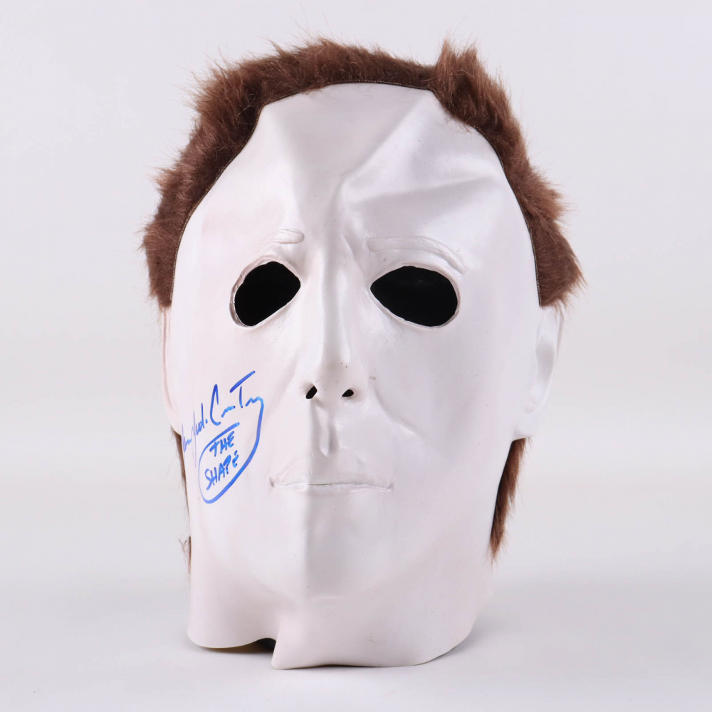 James Jude Courtney Signed "Halloween" Michael Myers Mask Inscribed ...