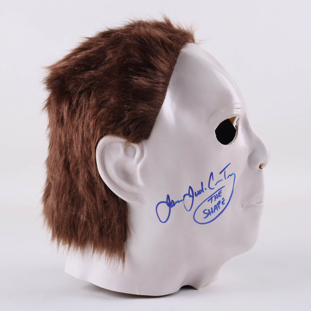 James Jude Courtney Signed "Halloween" Michael Myers Mask Inscribed ...