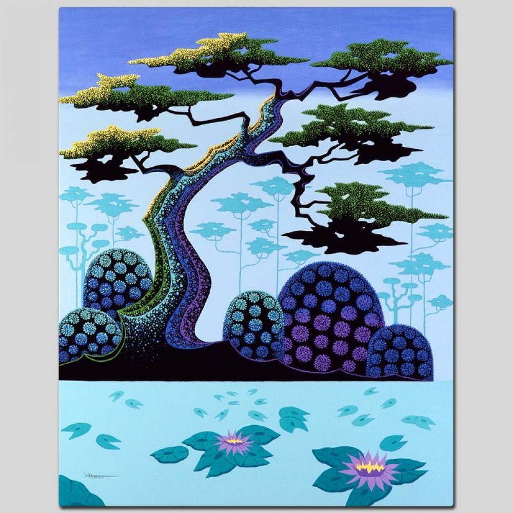 Larissa Holt Signed "Lotus by Moonlight" Limited Edition 21x27 Giclee ...