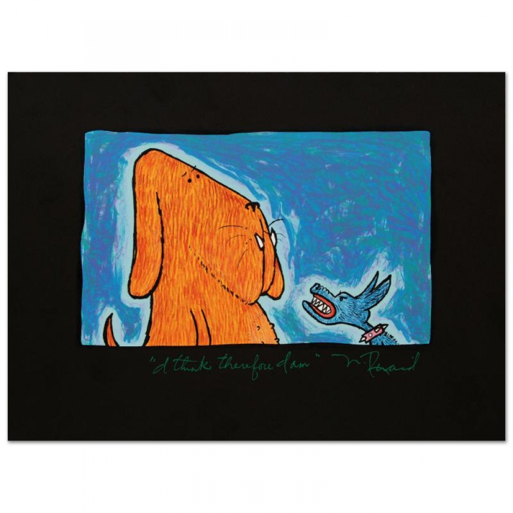 Matt Rinard Signed "I Think Therefore I Am" Limited Edition 11x15 Hand ...