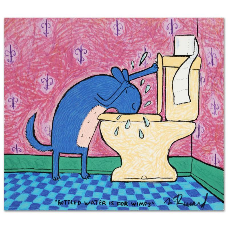 Matt Rinard Signed "Bottled Water Is For Wimps" Limited Edition 9x10 ...