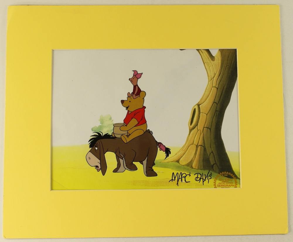 Marc Davis Signed "Winnie The Pooh" Walt Disney Limited Edition 18x15 ...