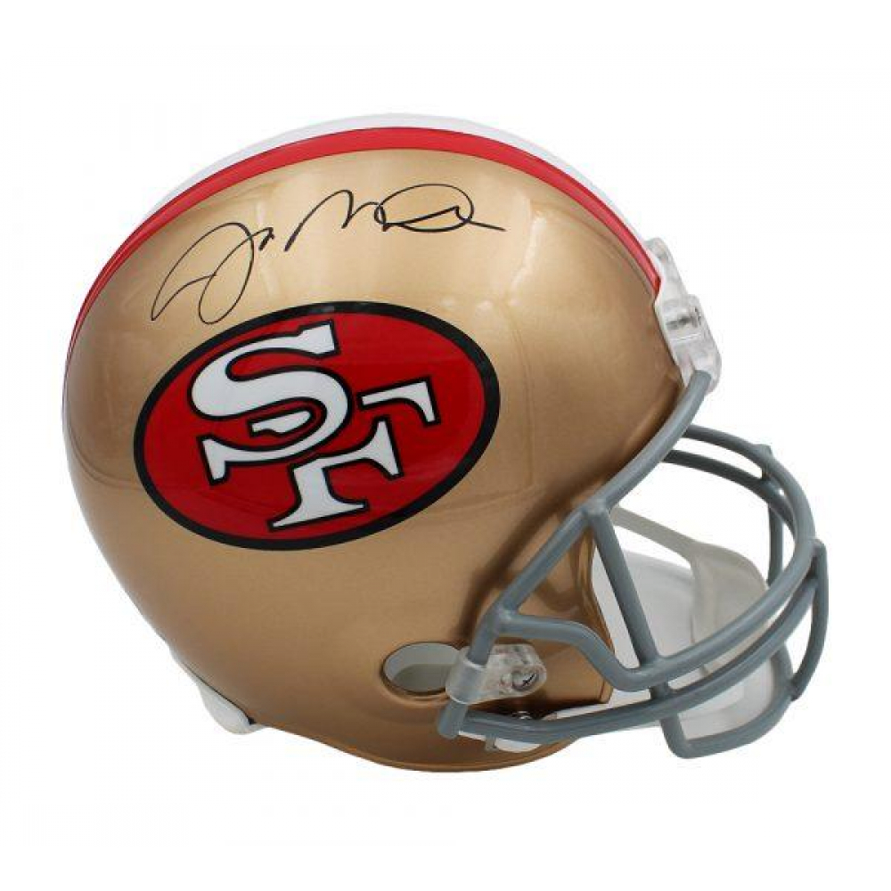 Joe Montana Signed 49ers Full Size Throwback Helmet (Radtke) | Pristine ...