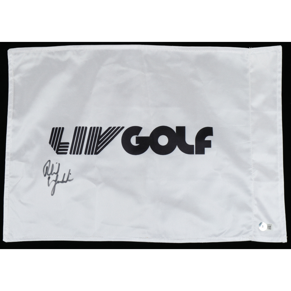 Phil Mickelson Signed LIV Golf Pin Flag (Beckett) | Pristine Auction
