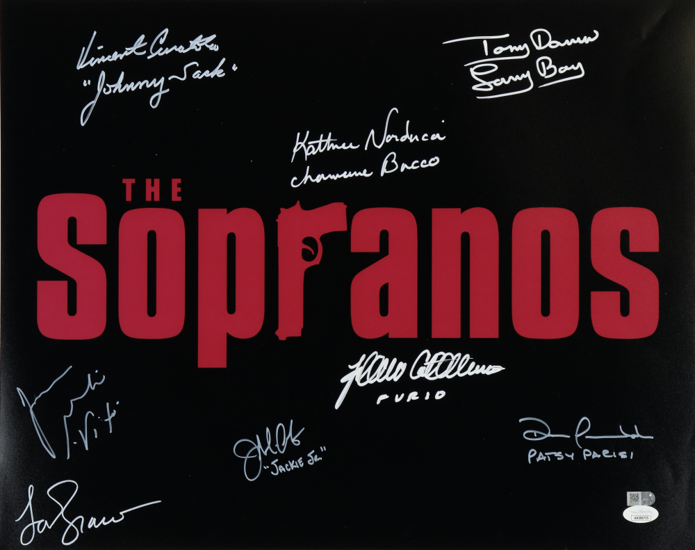 "The Sopranos" 16x20 Photo Signed by (8) with Lorraine Bracco, Federico ...