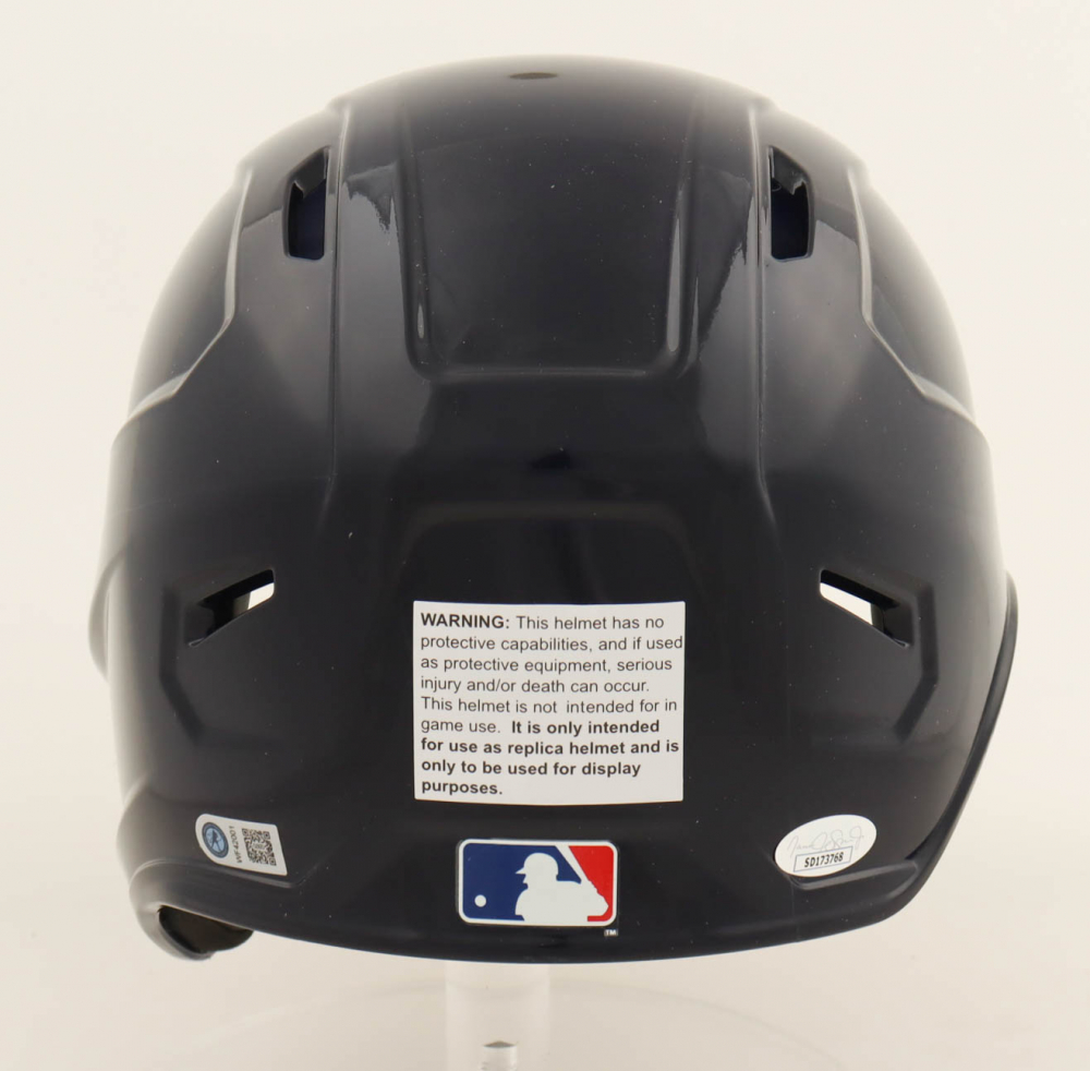 Wander Franco Signed Rays Full-Size Batting Helmet (JSA & Franco ...