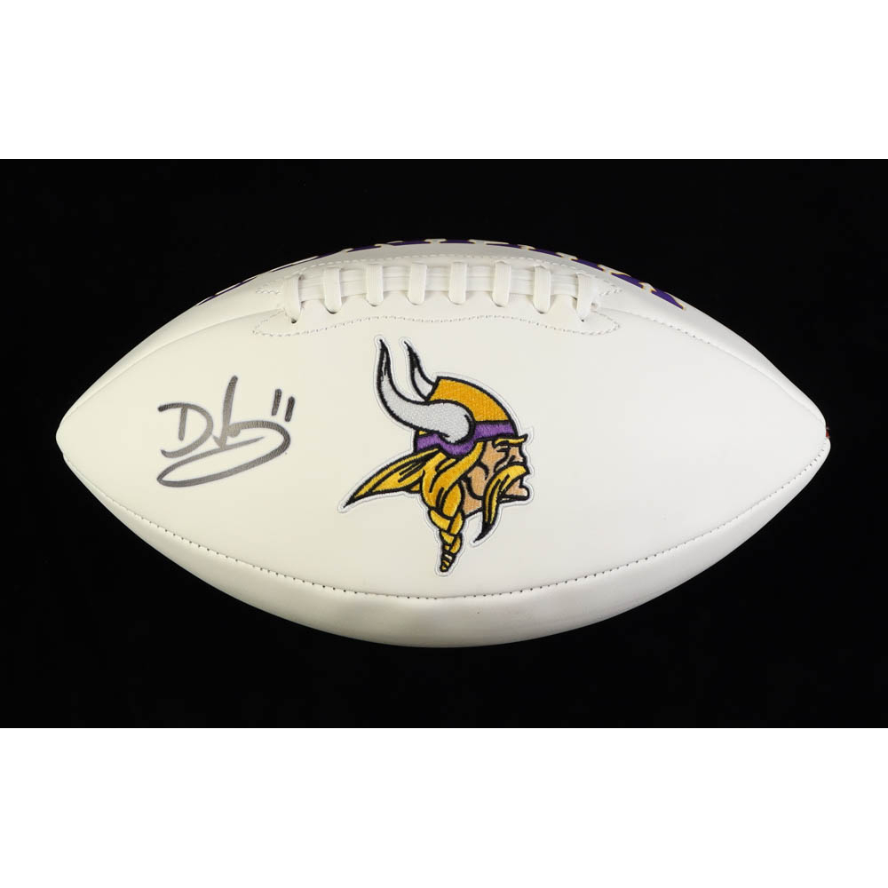 Daunte Culpepper Signed Vikings Logo Football (JSA) | Pristine Auction