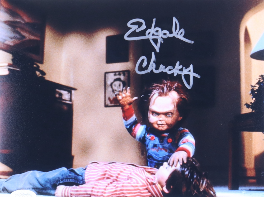Ed Gale Signed "Child's Play" 8x10 Photo Inscribed "Chucky" (JSA ...