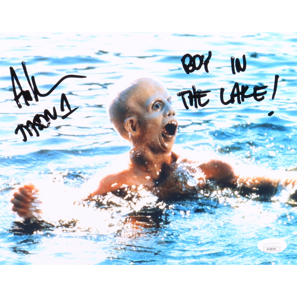 Ari Lehman Signed "Friday the 13th" 8x10 Photo Inscribed "Jason 1 ...