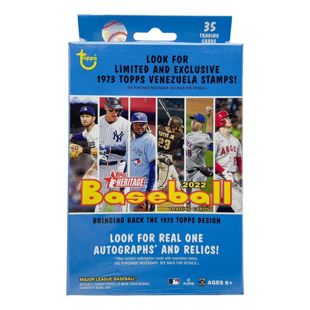 2022 Topps Heritage Baseball Hanger Box of (35) Cards | Pristine Auction